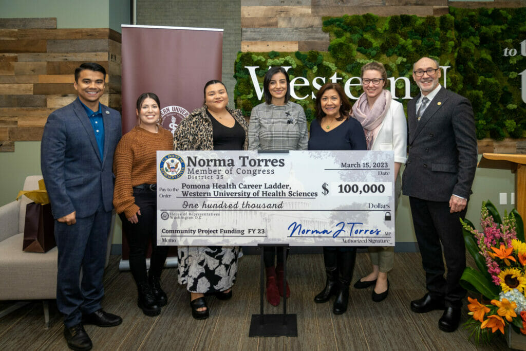U.S. Rep. Norma Torres secures $100,000 in federal funding for WesternU ...