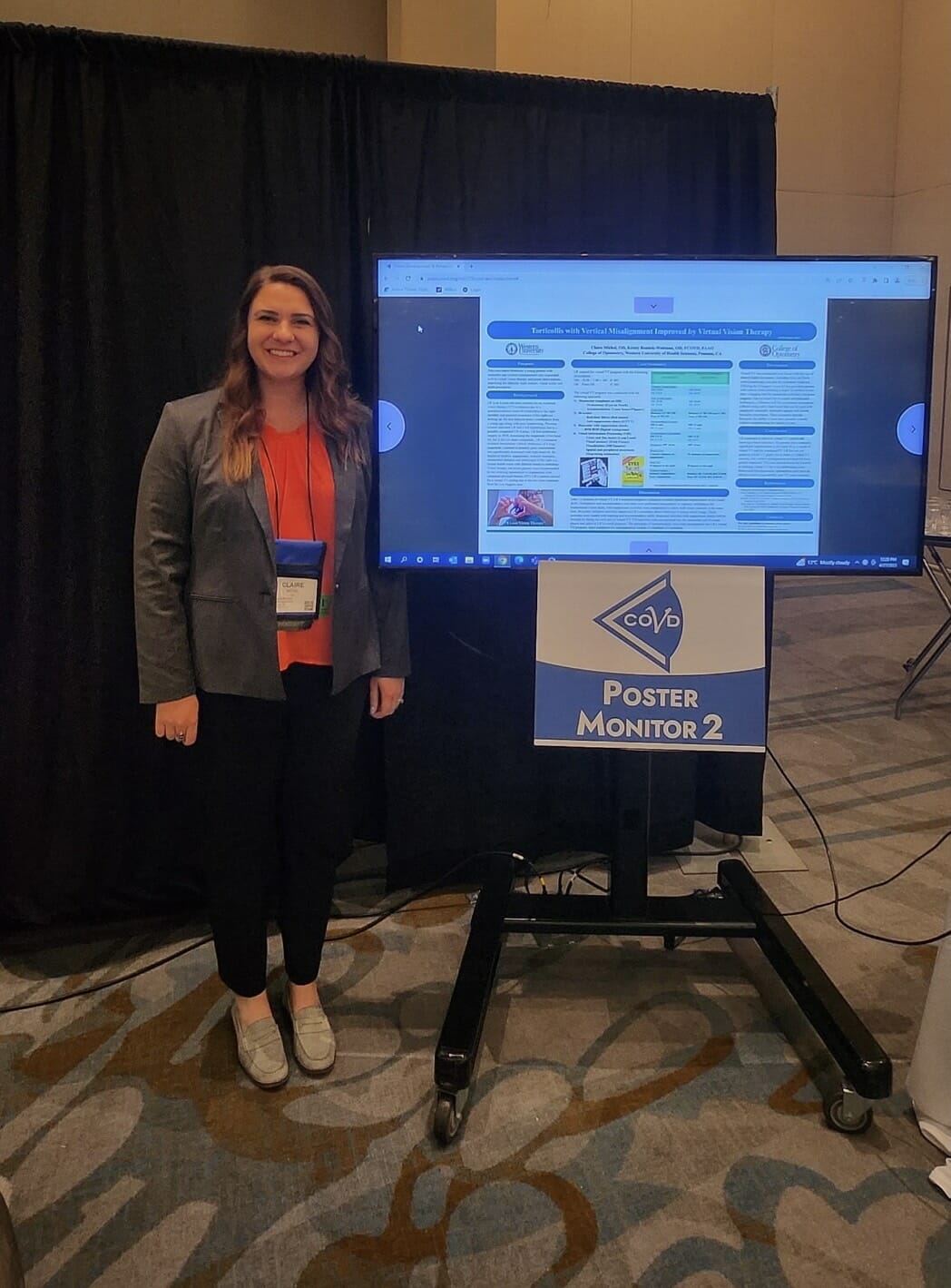 WesternU College of Optometry professor and student honored at COVD ...