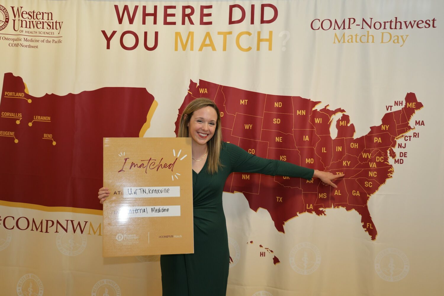 WesternU COMP and COMP-Northwest celebrate Match Day | WesternU News