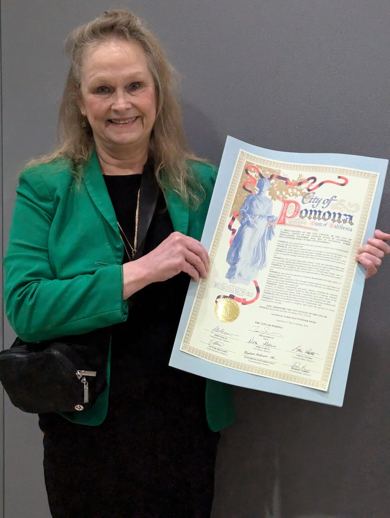 Pomona City Council recognizes Nurse Practitioner Week with ...