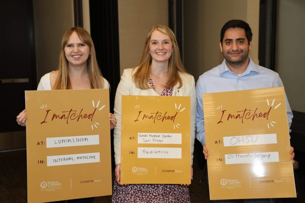 COMP-Northwest Class of 2025 celebrates 100% residency match placement ...