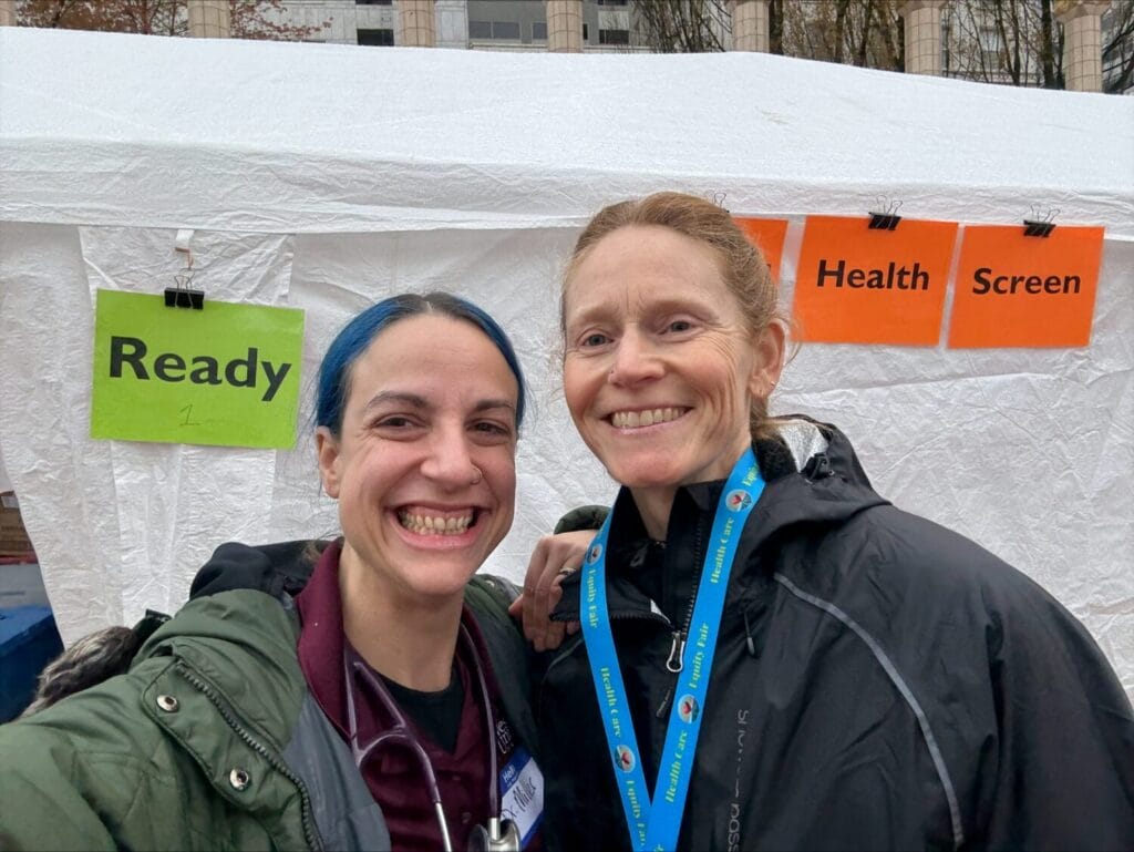 WesternU COMP-Northwest students join OHSU in delivering health services at annual health fair ...